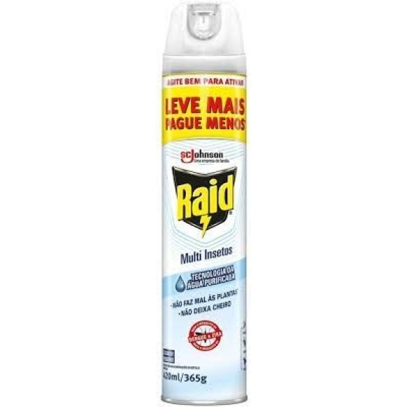 RAID AERO M.AGUA PURIF. 420ML PRO